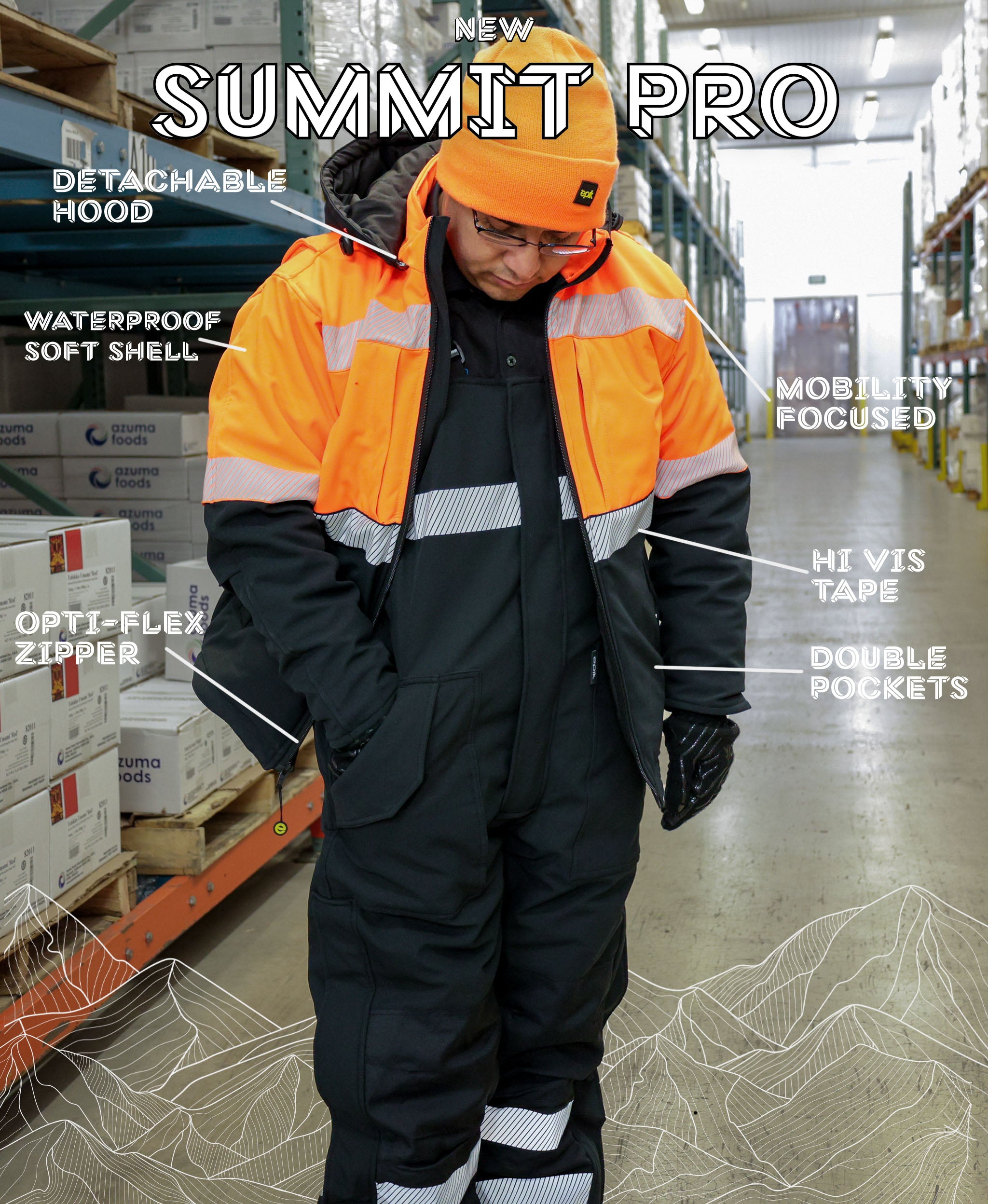 Epik Workwear launches Summit Pro: The Next-Gen Waterproof Freezerwear