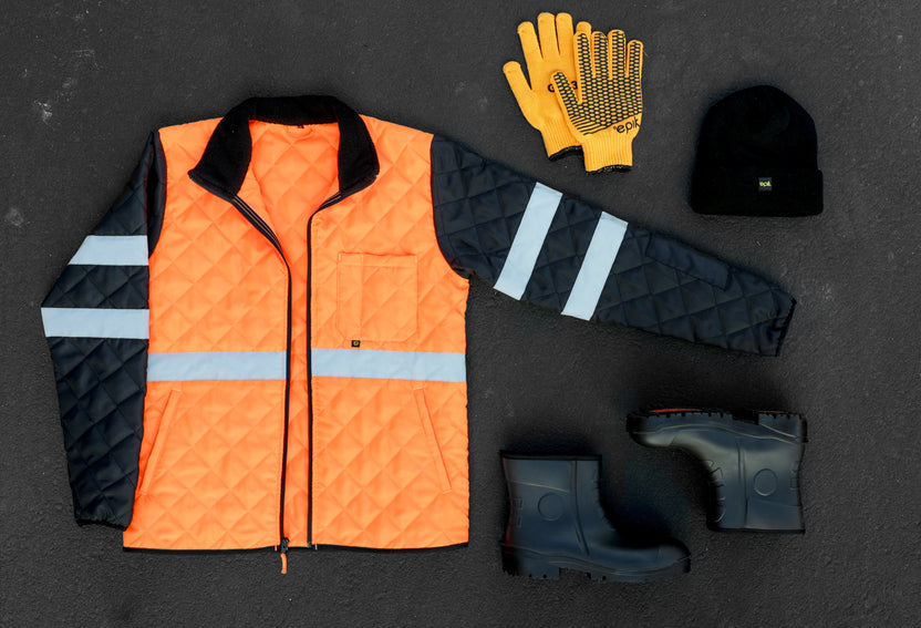 Agile Jacket - Hi Vis Thermals Quilted Outerwear with Rip Stop – Epik ...