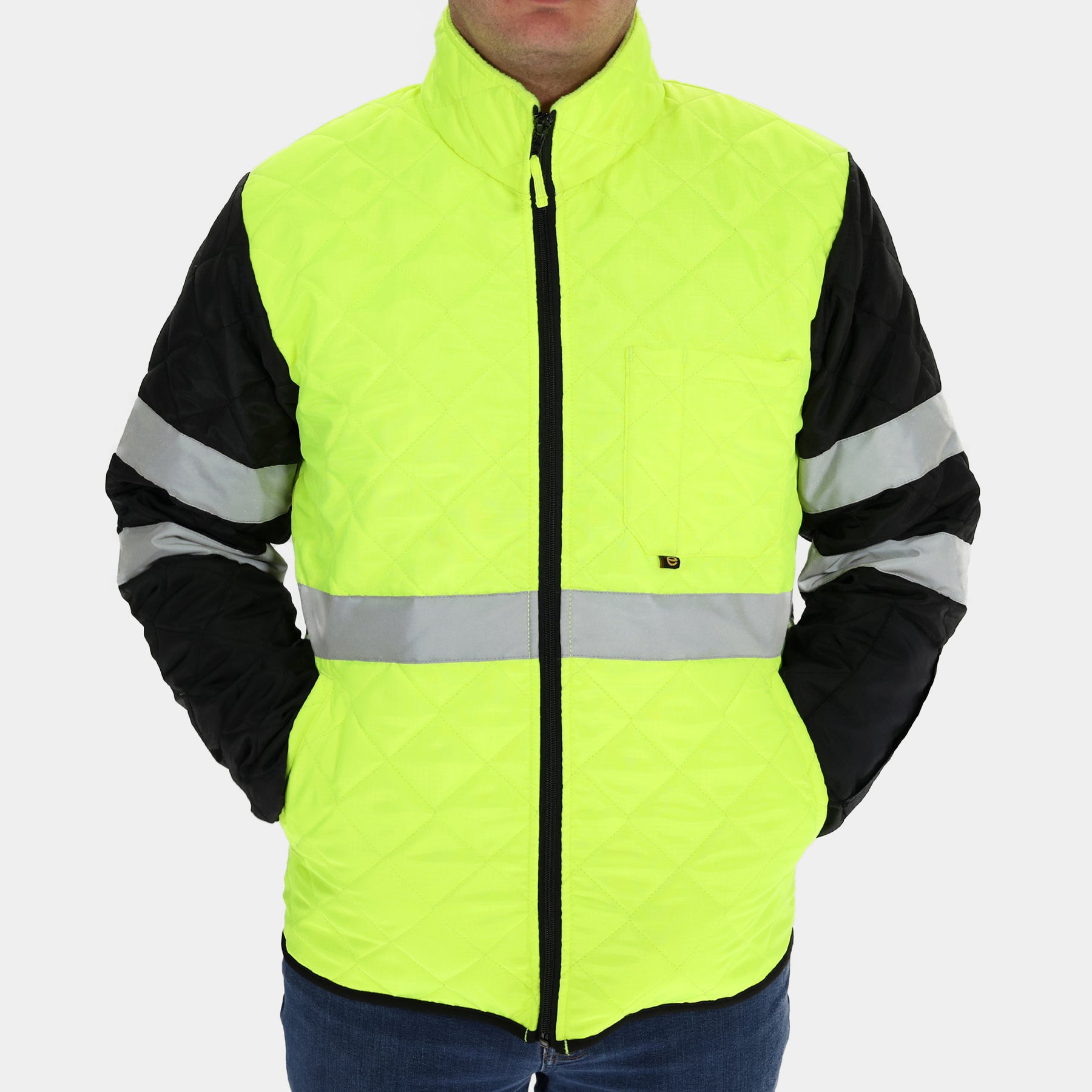 Agile Jacket - Hi Vis Thermals Quilted Outerwear with Rip Stop – Epik ...